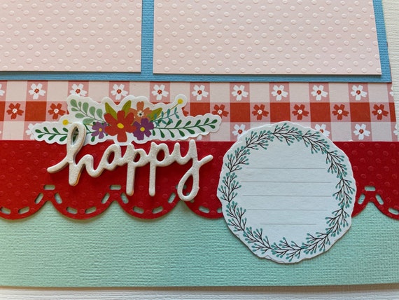 Paper, Party & Kids Premade Paper Better Together-One page 12x12 pre ...