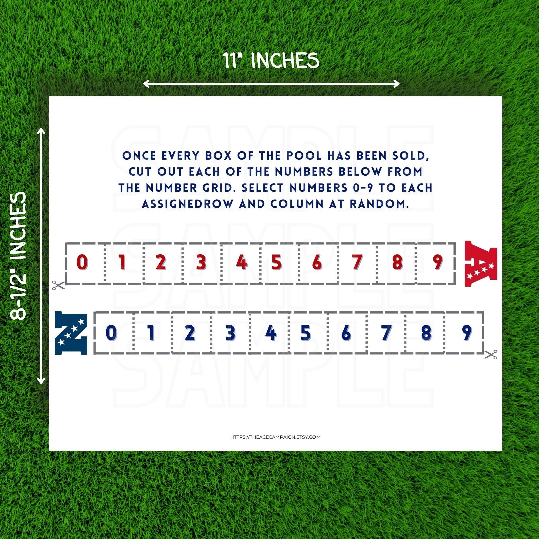 AFC NFC Squares | Football Boxes | Instant Download | Office Football ... AFC NFC Squares | Football Boxes | Instant Download | Office Football ...