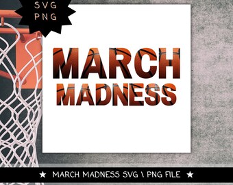 March Madness Font - Etsy