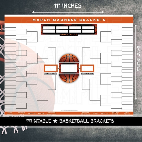 Ncaa Bracket Template