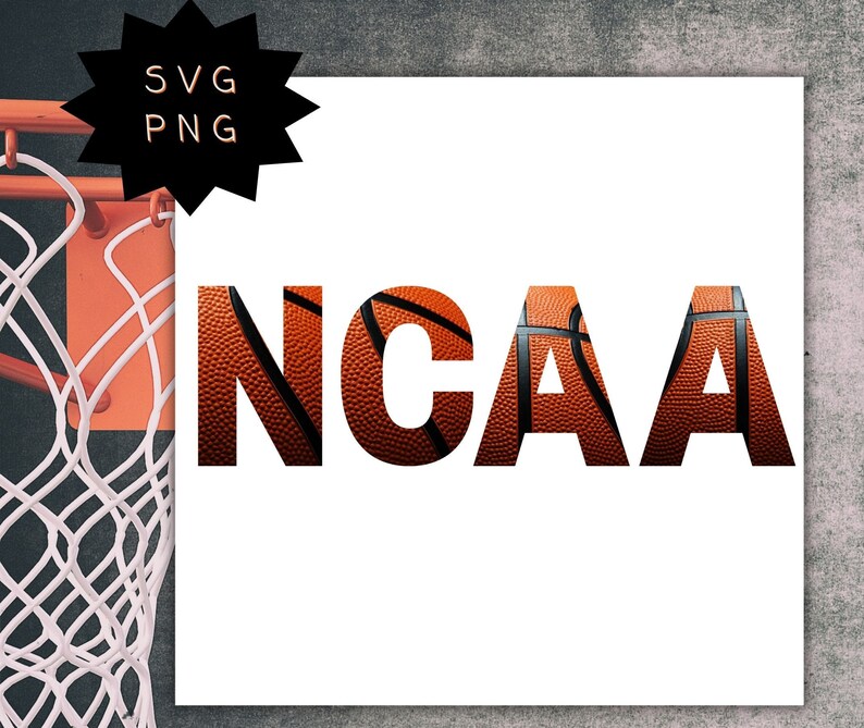 Basketball Svg SVG Cut File Ncaa SVG Basketball Party Basketball Font ...