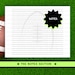 50 Box Square Grid | Grid Template | 100 Box Squares Playoffs | 25 Box ...