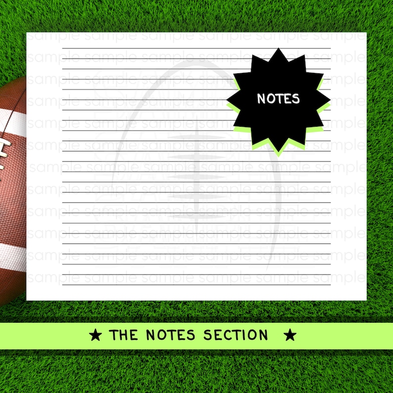 Football Squares Grid: 25, 50, 100 Box Templates (printable PDF) - Etsy