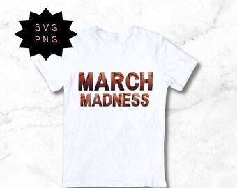 March Madness Font - Etsy