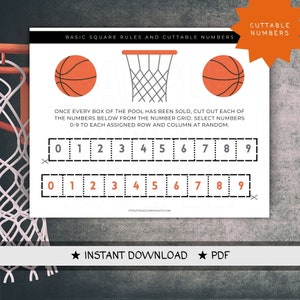 Ncaa Final Score Basketball Squares PDF Basketball Boxes March Madness ...