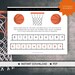 Ncaa Final Score Basketball Squares PDF Basketball Boxes March Madness ...