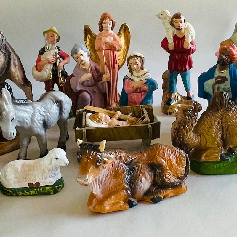 Vintage Nativity - Etsy