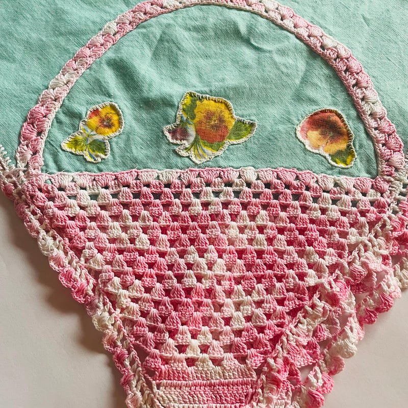 Applique Tablecloth - Etsy