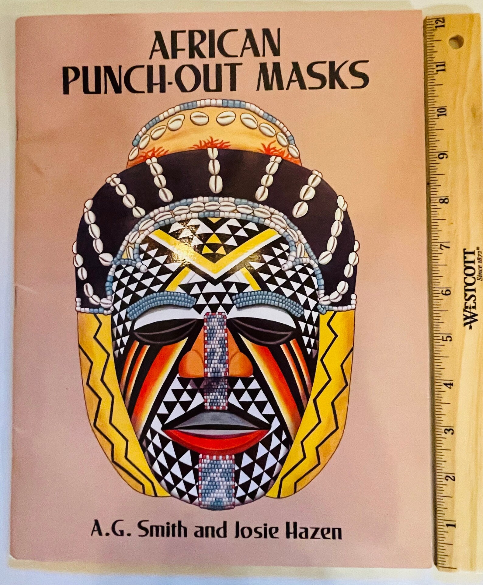 African Punch-out Masks Book - Etsy