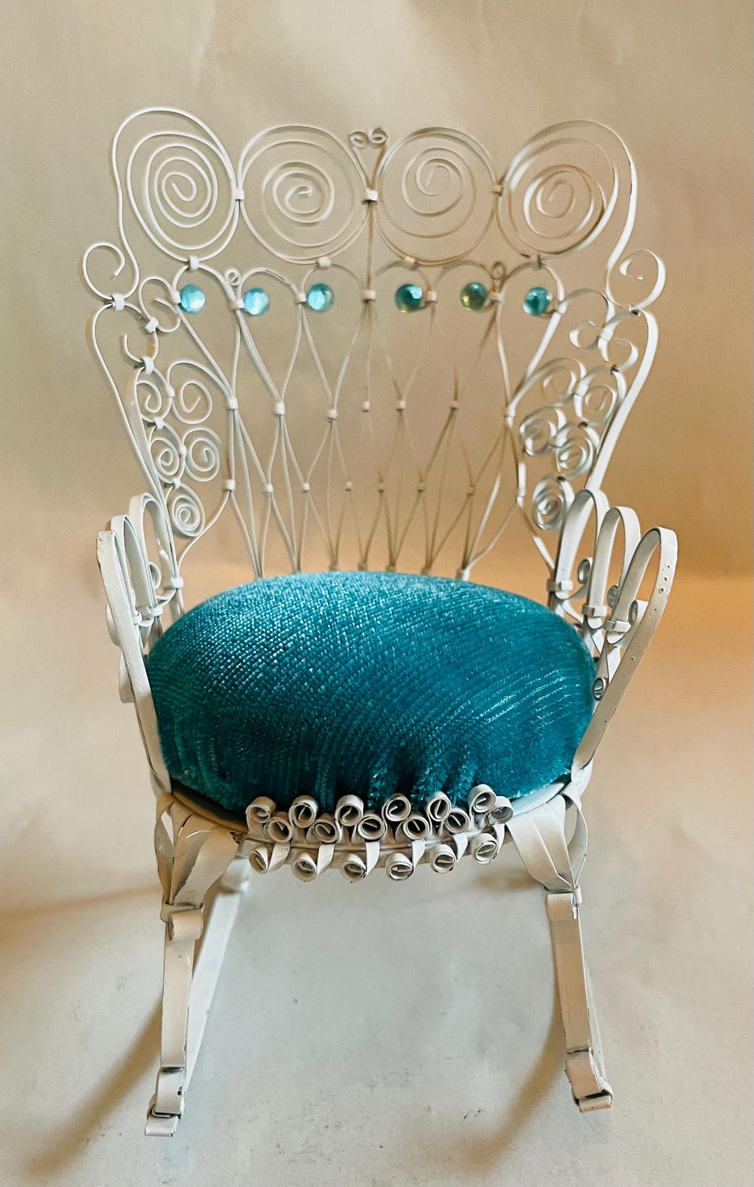 Tin Can Rocking Chair Pin Cushion, Folk Art - Etsy