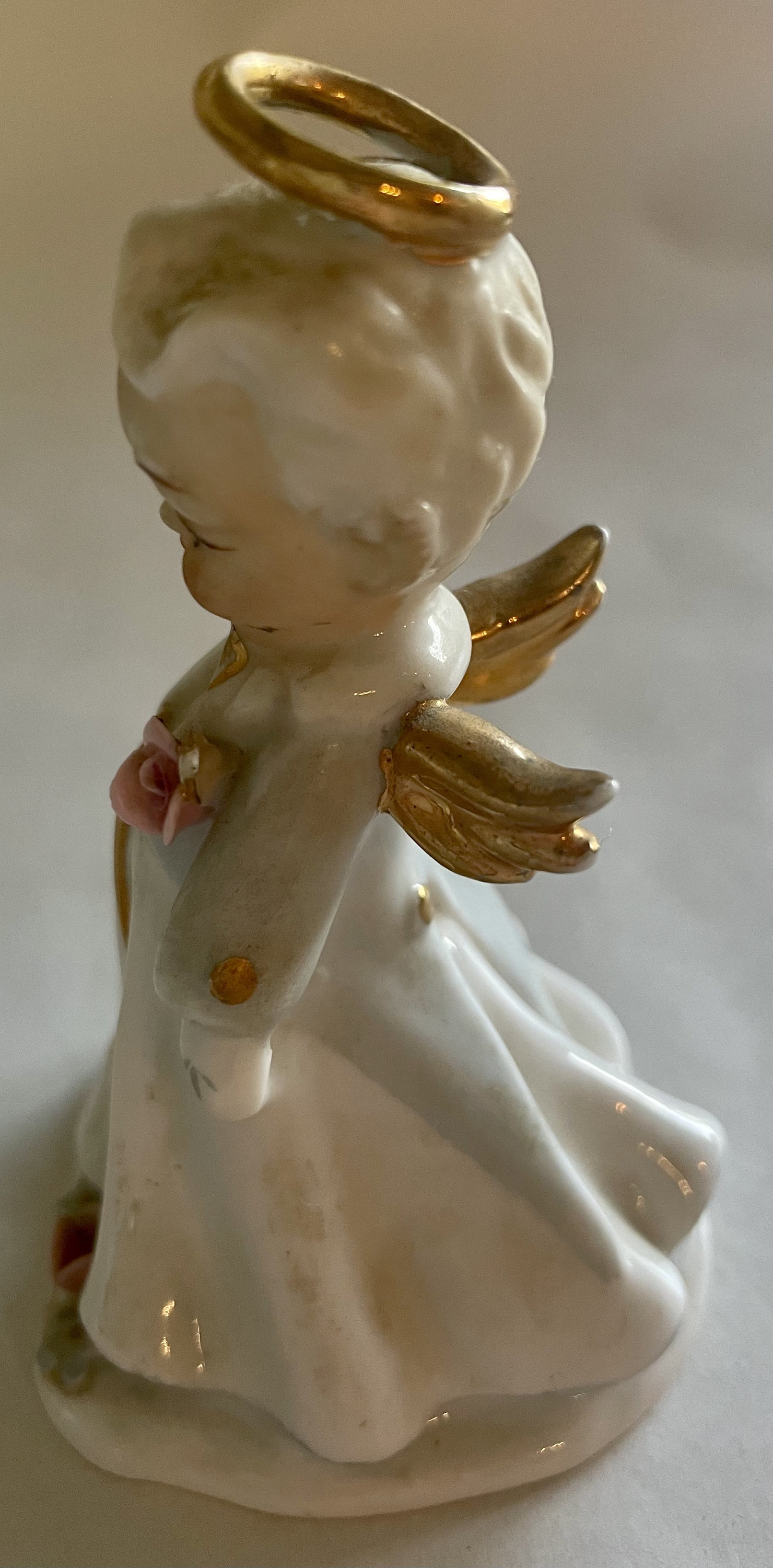 Set of Two Vintage Lefton Angels Groom and Flautist - Etsy