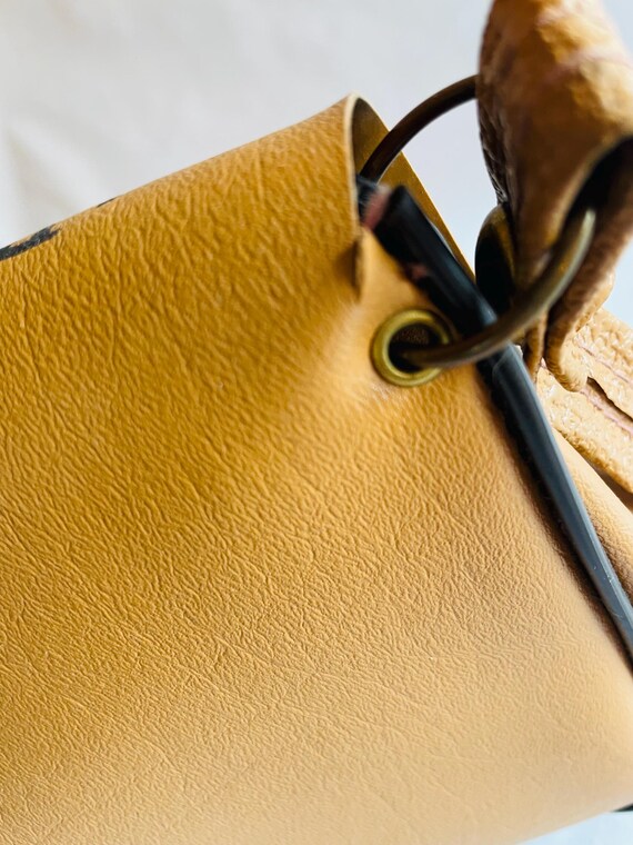 Vintage Davy Crockett Indian Fighter Messenger Bag - Gem