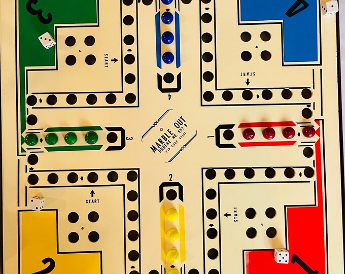 Vintage Marble Out the Fun Game - Drueke No. 557 - Etsy