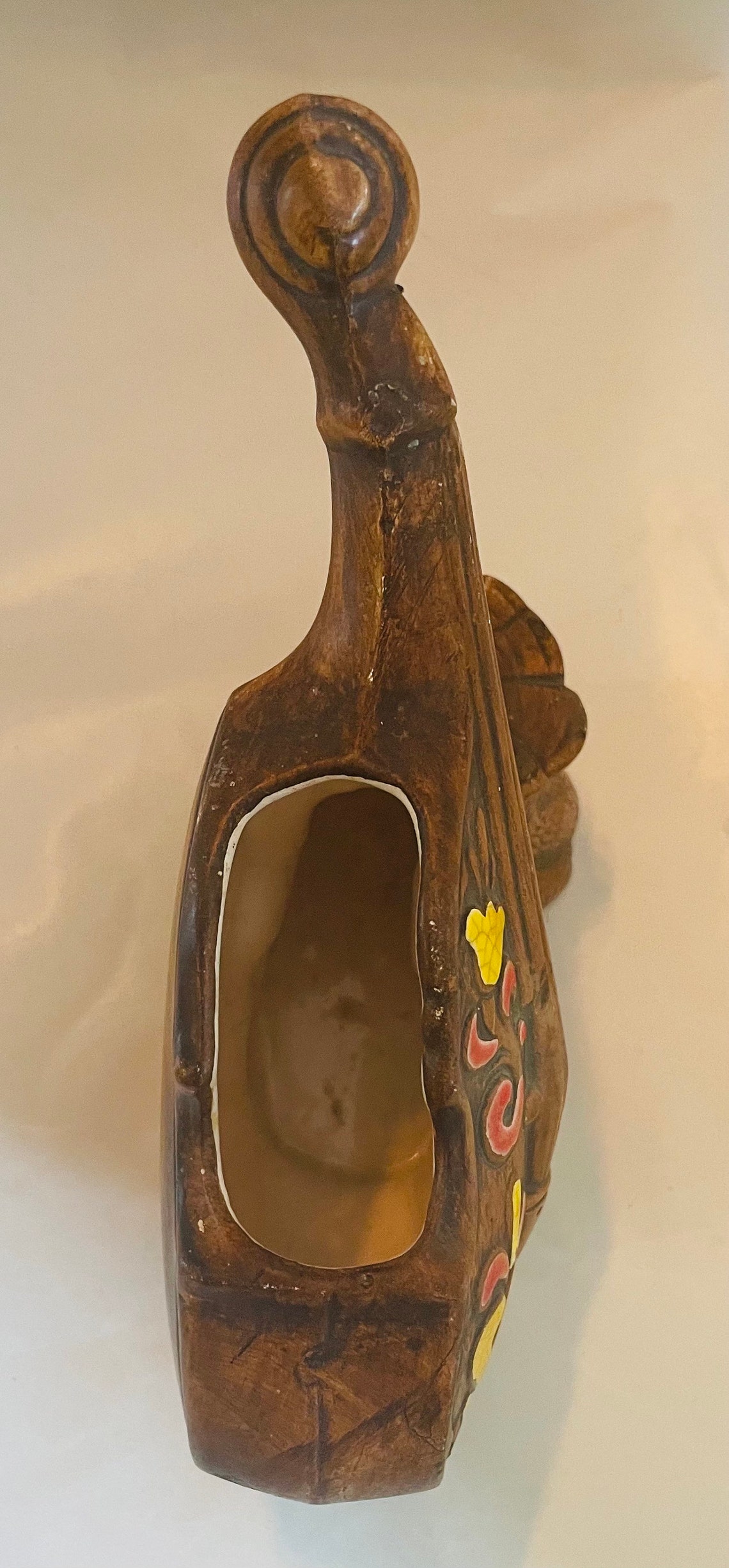 Vintage Treasure Craft Fiddle Planter - Etsy