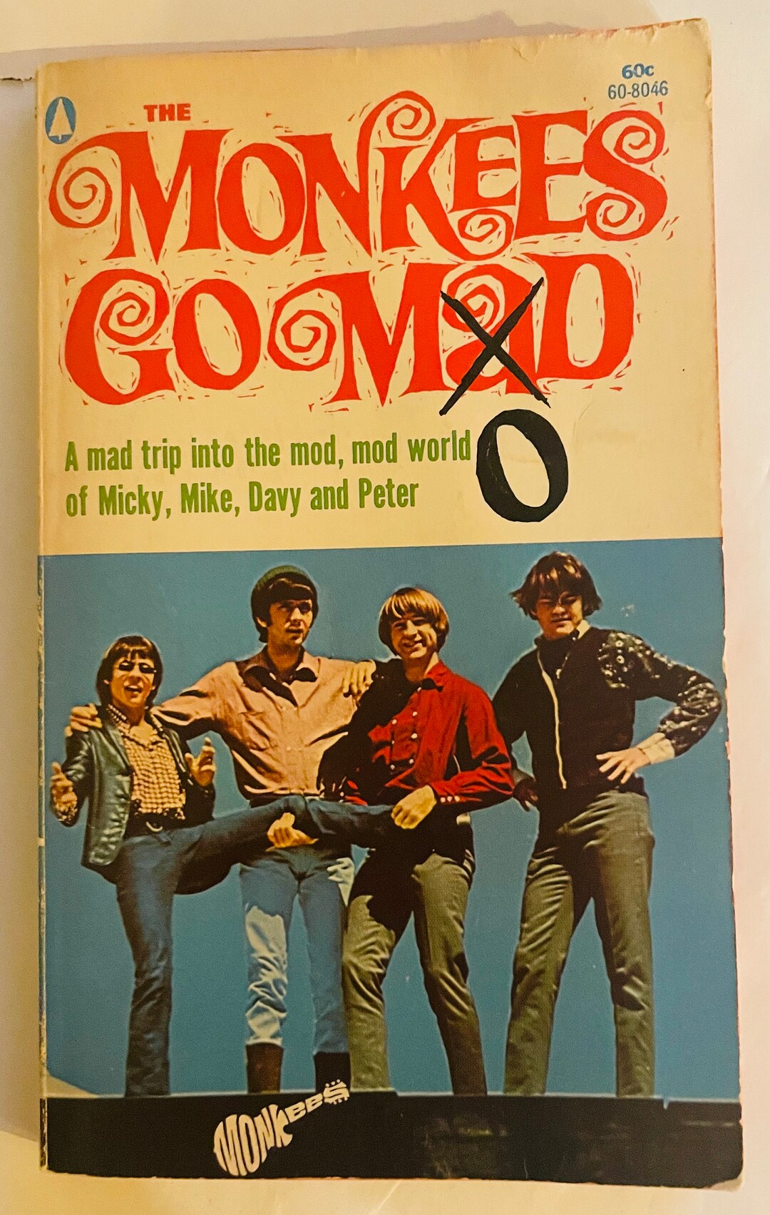1967 the Monkees Go Mad/mod - Etsy