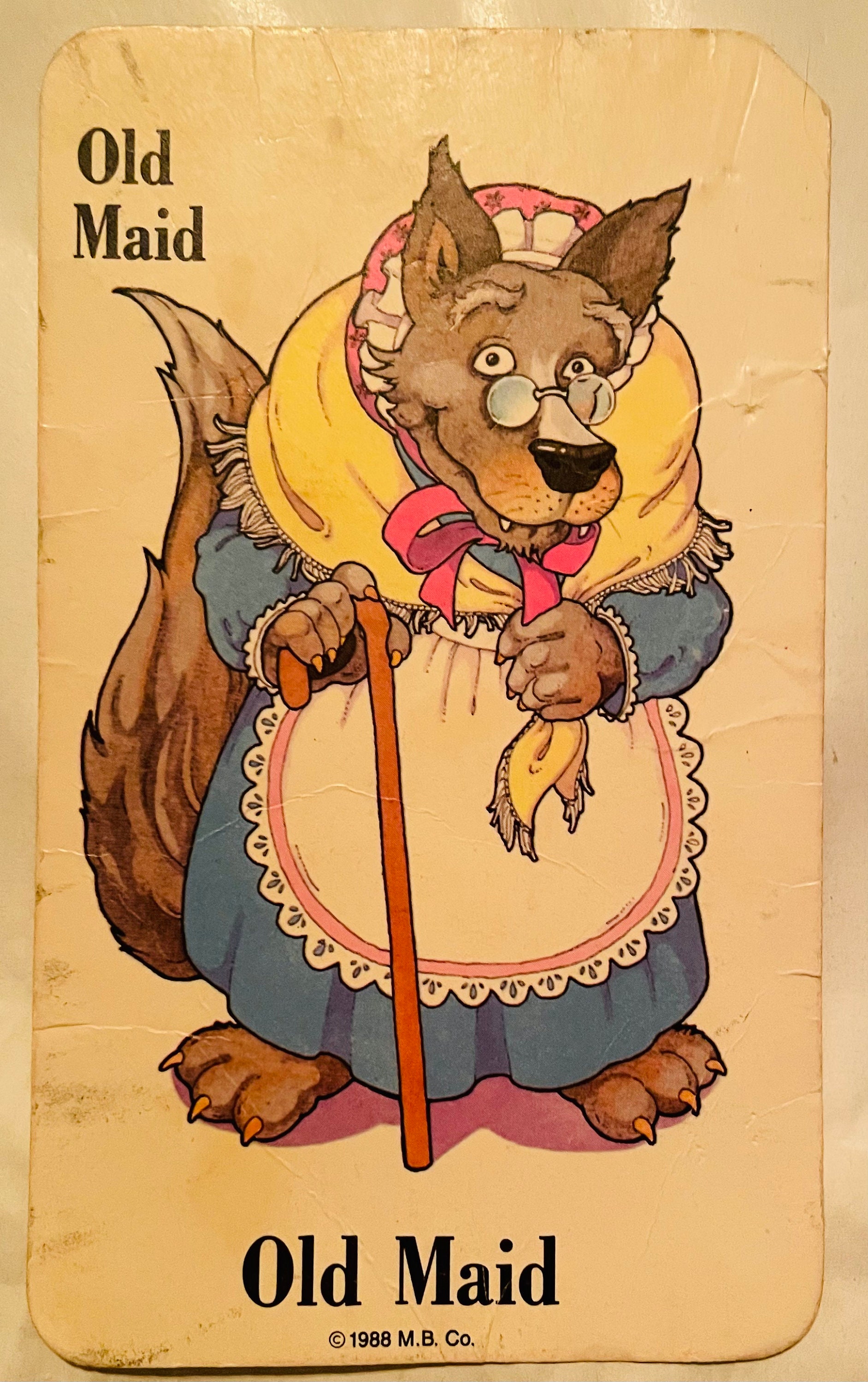 Vintage Jumbo Old Maid Cards - Etsy