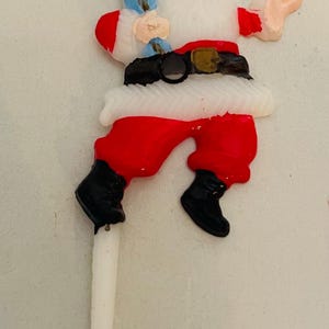 Vintage Santa Cake Toppers - Lot of 7 - Etsy