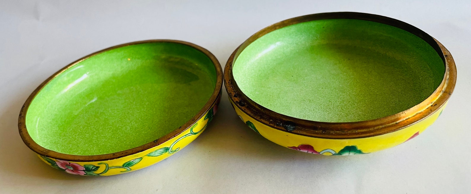 Enamel Bird Trinket Box - Etsy