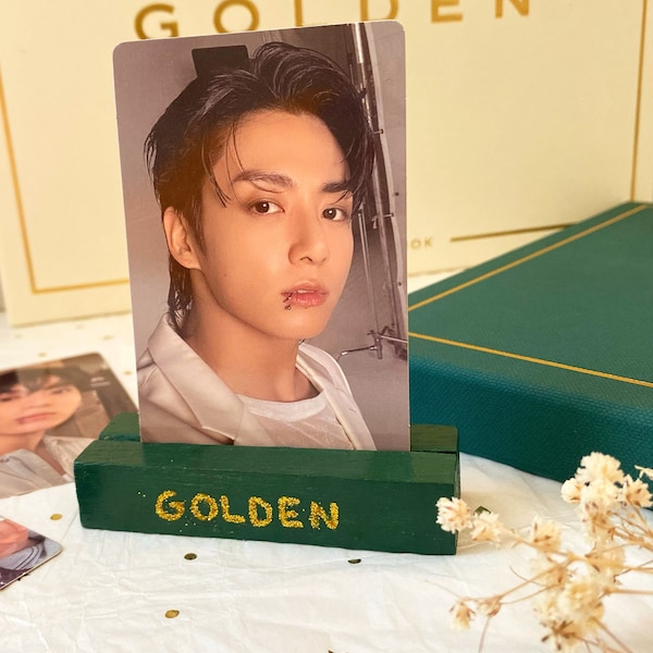 Jungkook Golden Photocard - Etsy