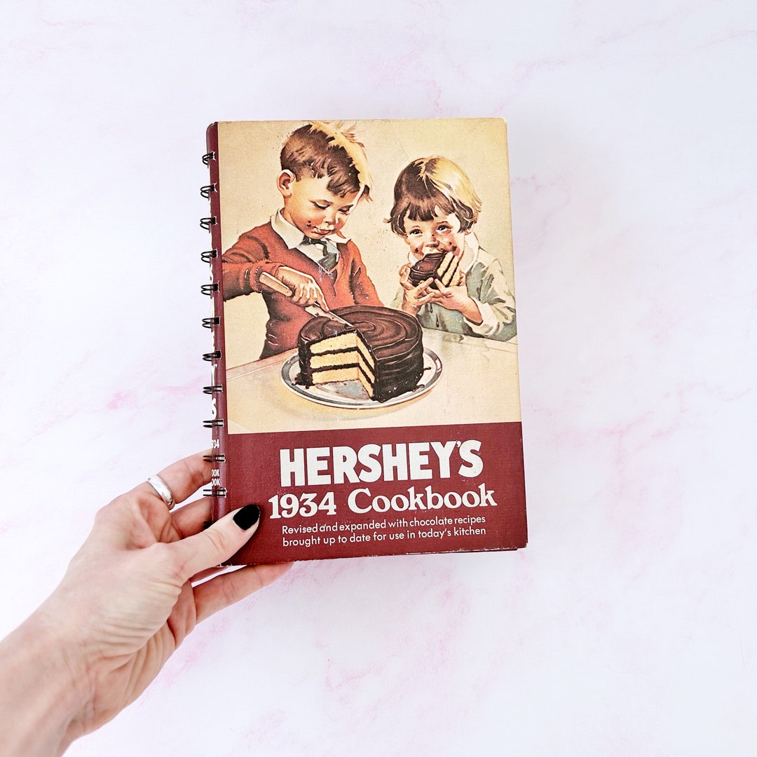 Hersheys 1934 Cookbook Retro 1970s Cookbook Revised and Republished ...