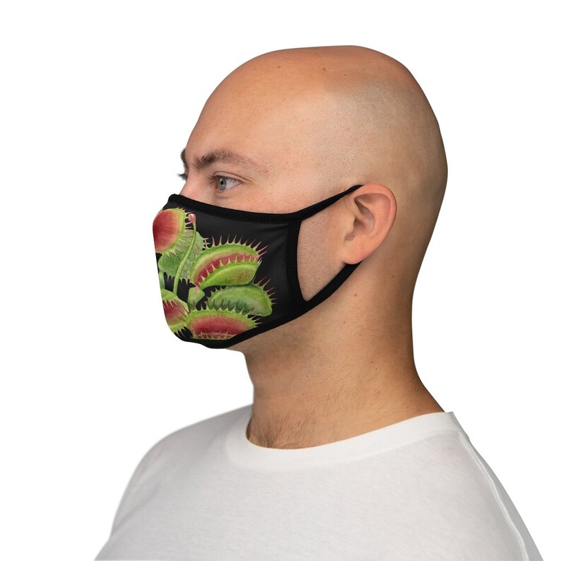 Venus Fly Trap Mask Cottagecore Face Mask Goblincore Mask | Etsy