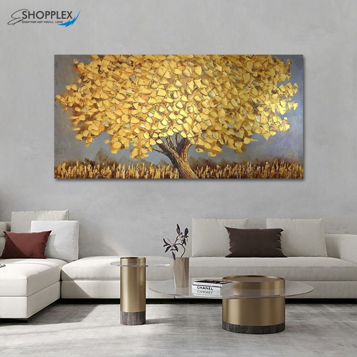 Wall Art Canvas Extra Large Abstract Canvas Art, Original Oil Painting ...