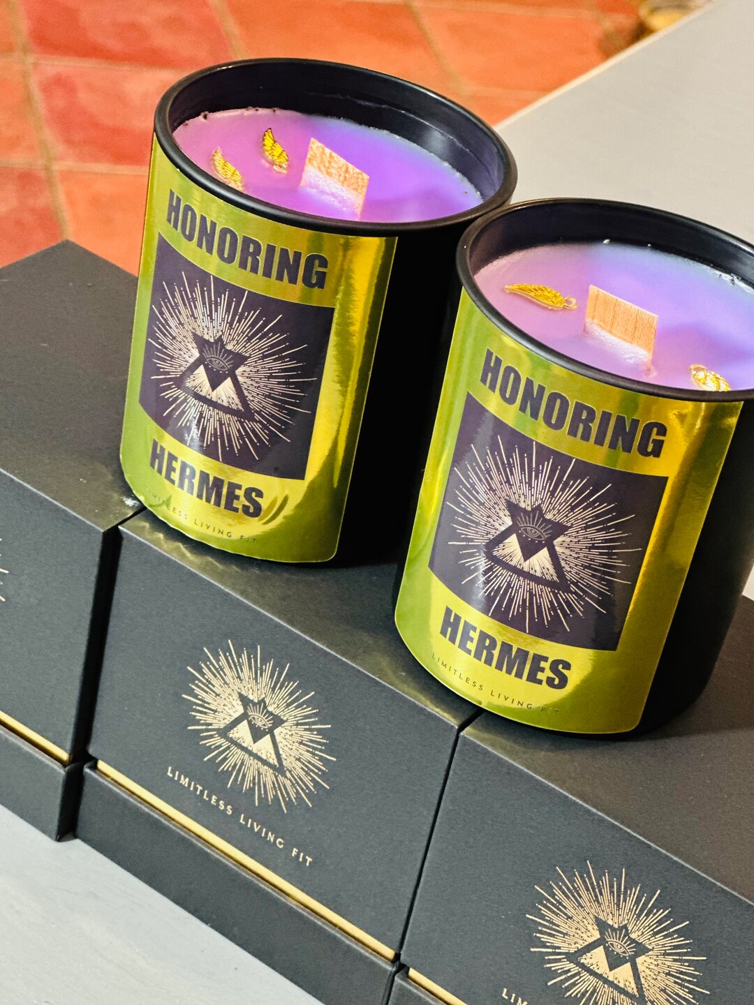 Honoring Hermes Candles. - Etsy