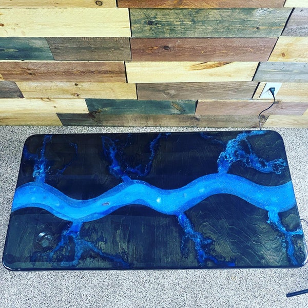 Lichtenberg Epoxy Table - Etsy