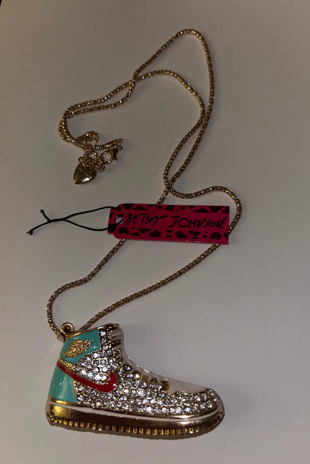 Nike Jordan Sneaker Necklace New - Etsy