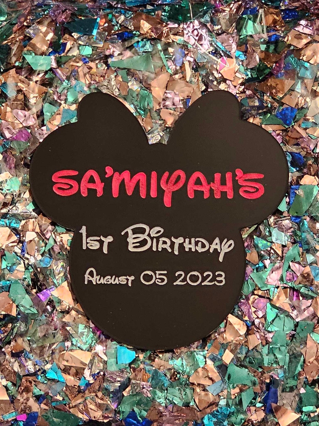 Large Personalized Mouse Head Favors Mickey Minnie Concept - Etsy