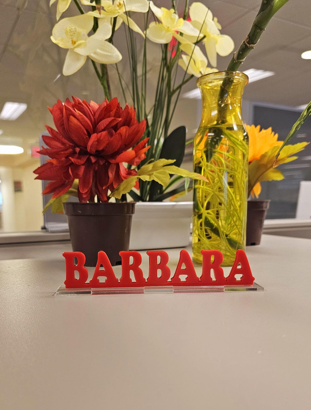 Custom Desk Name Plates, Name Stands, Desk Decor, Desk Accessory ...