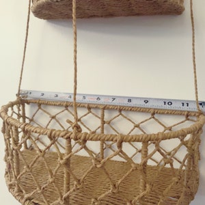 Three Tier Hanging Baskets Kitchen Baskets Set of 3 Hanging - Etsy