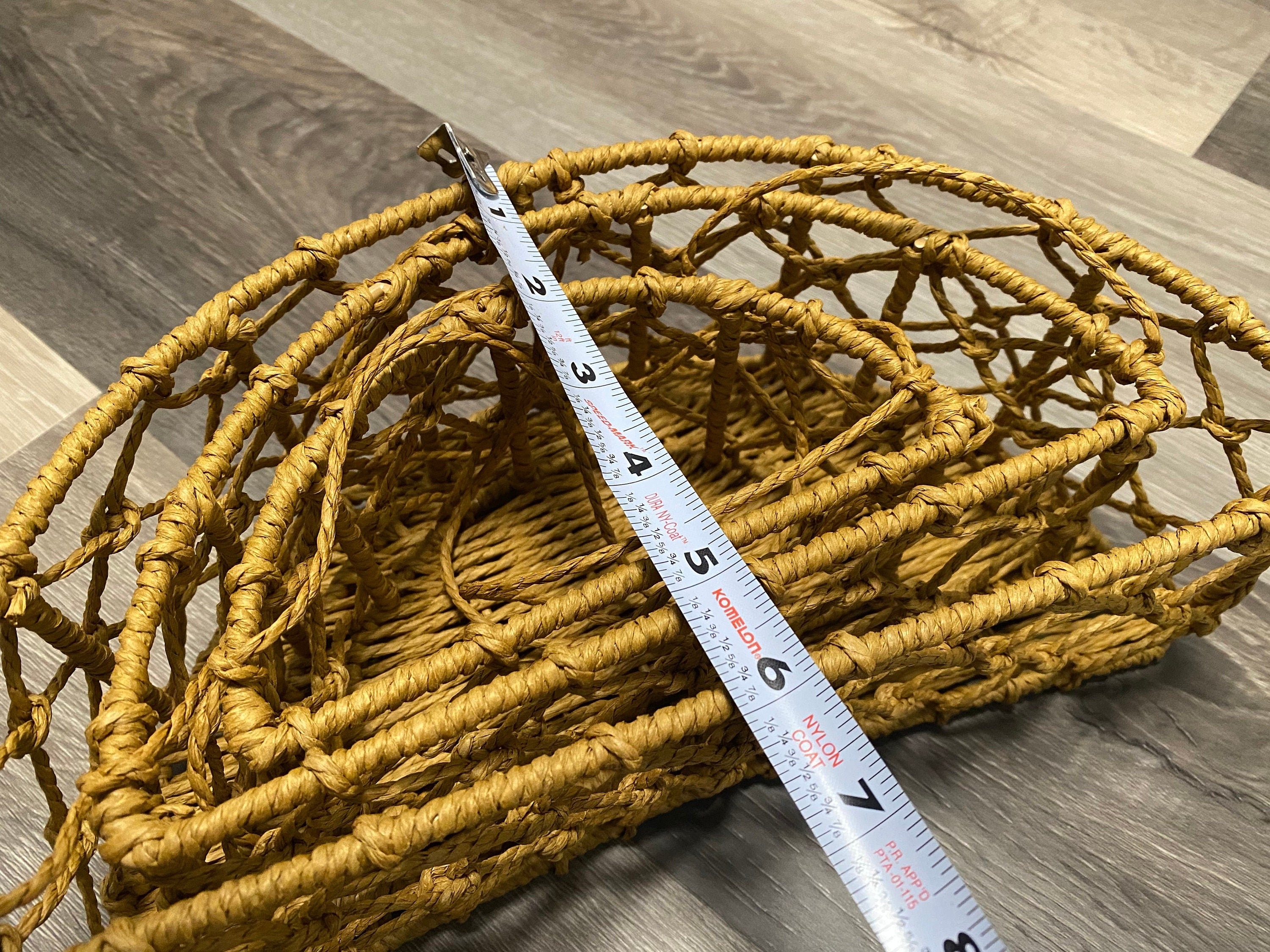 Three Tier Hanging Baskets Kitchen Baskets Set of 3 Hanging - Etsy