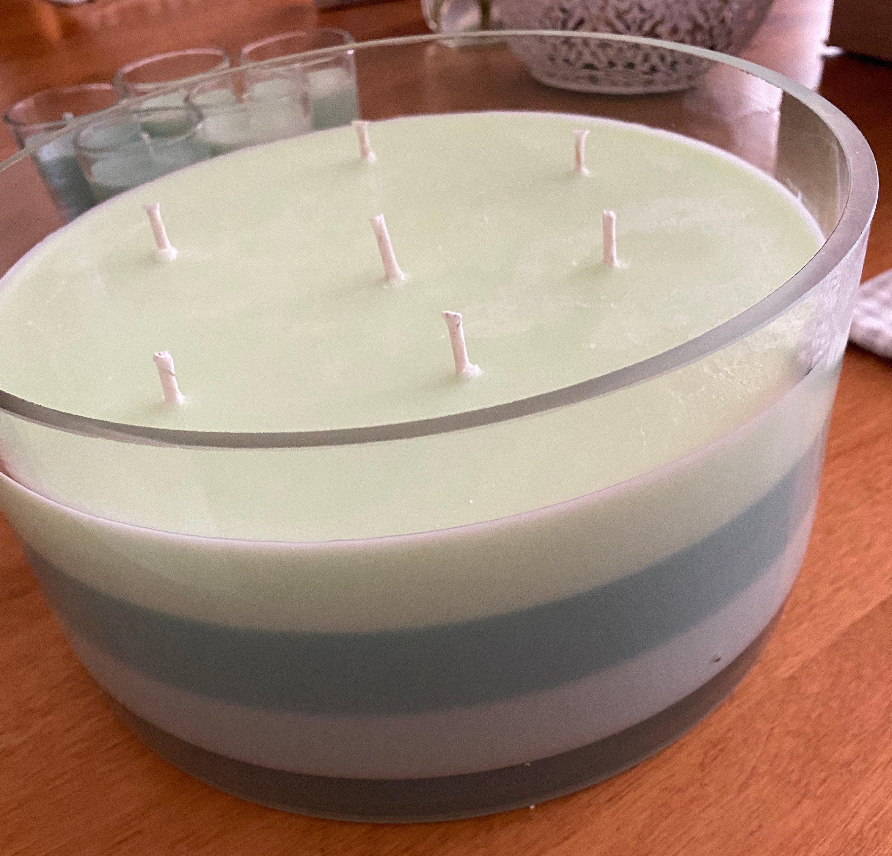 Extra Large Indoor Outdoor Candle | PERSONALIZE | Citronella | Custom ...