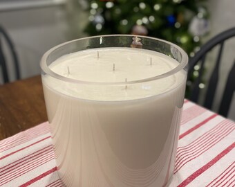GIANT Candle Extra Large Candle Multi Wick Candle Soy Wax Candle Big ...
