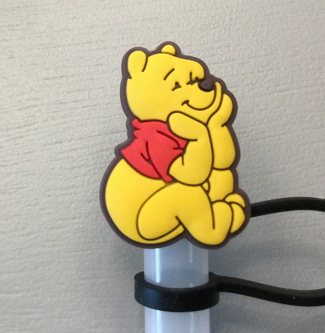Pooh Straw Topper - Etsy