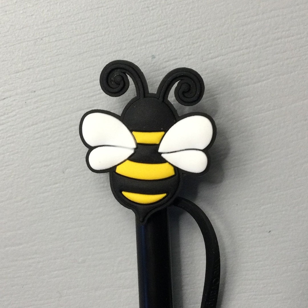 Bee Straw Topper - Etsy