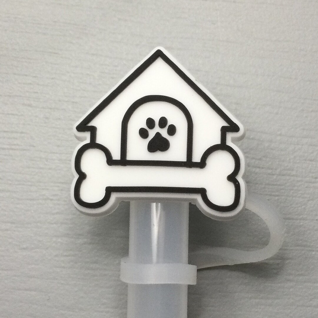 Dog House Straw Topper - Etsy