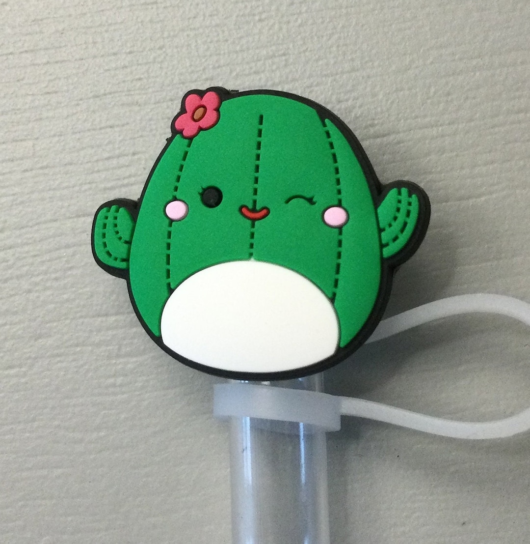 Cactus Squish Straw Topper - Etsy