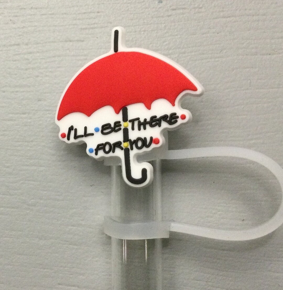 Friends Umbrella Straw Topper - Etsy