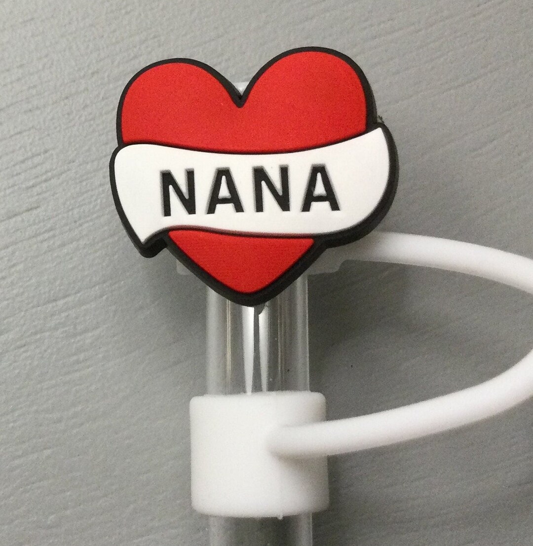 Nana Straw Topper - Etsy