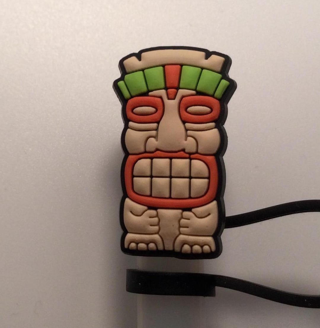 Tiki Straw Topper - Etsy
