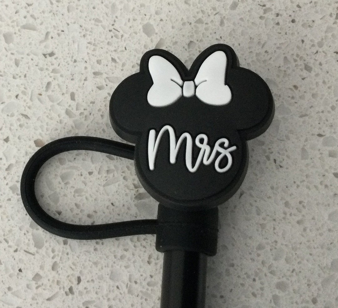Mouse Bride Straw Topper - Etsy