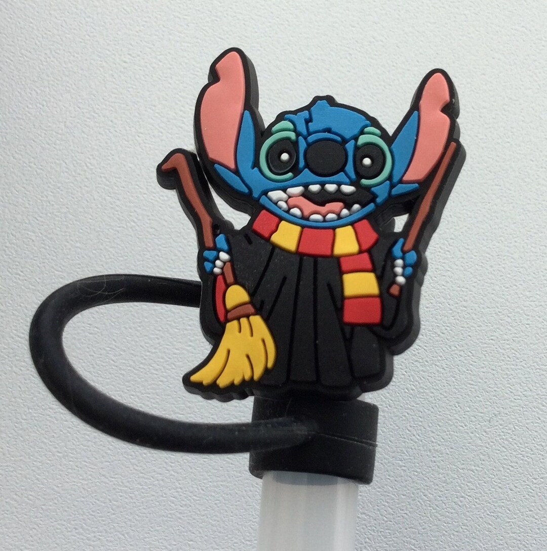 Stitch Harry Potter Straw Topper - Etsy
