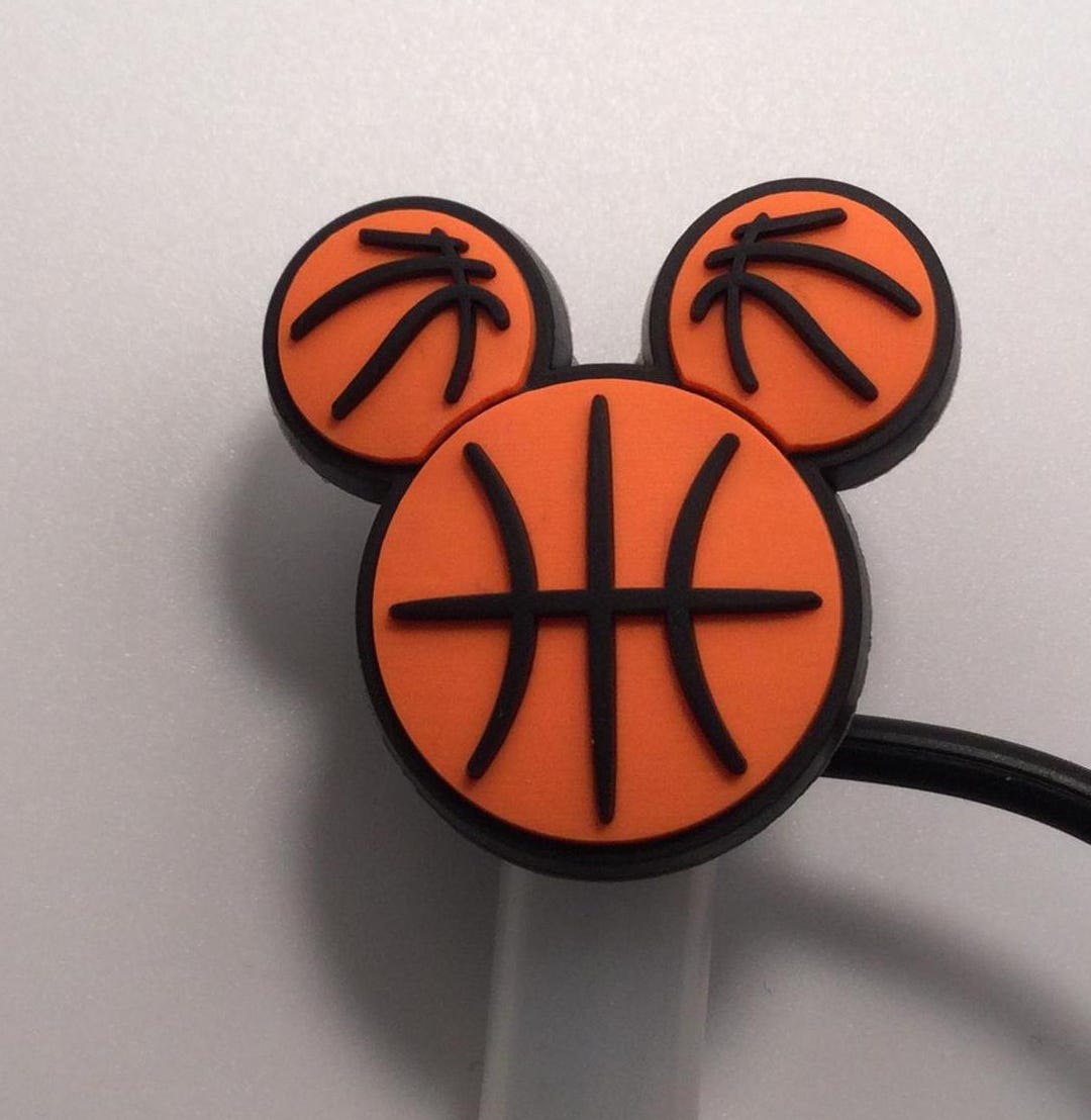 Basketball Mouse Straw Topper - Etsy