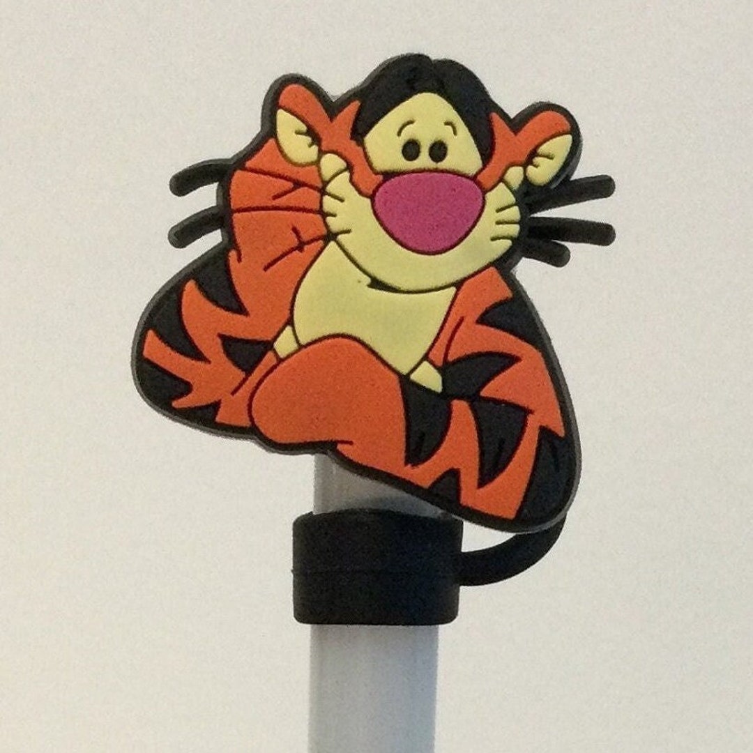 Tigger Straw Topper - Etsy
