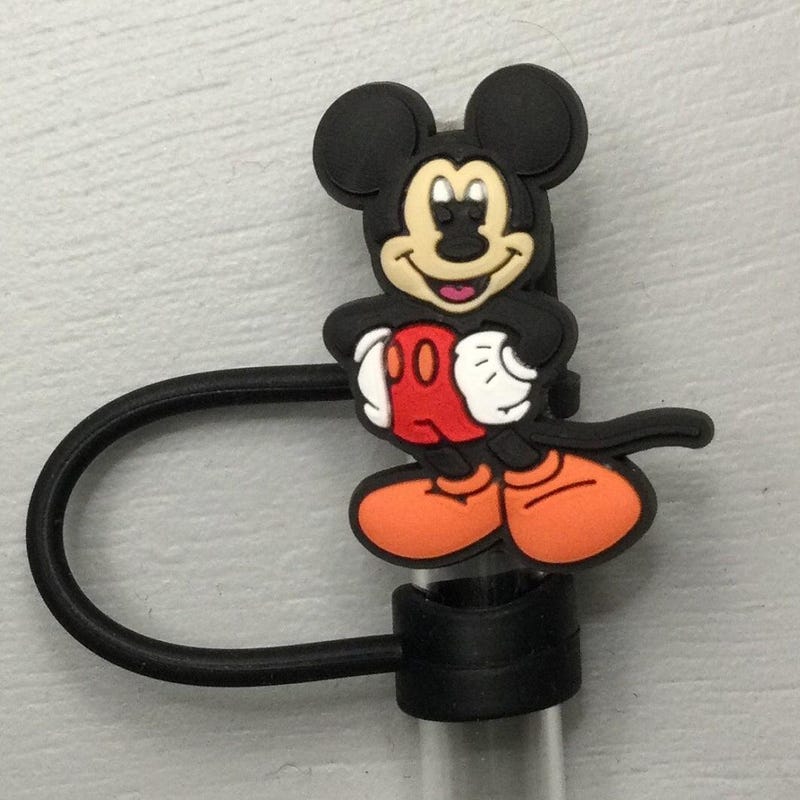 Mickey Mouse Straw Topper - Etsy