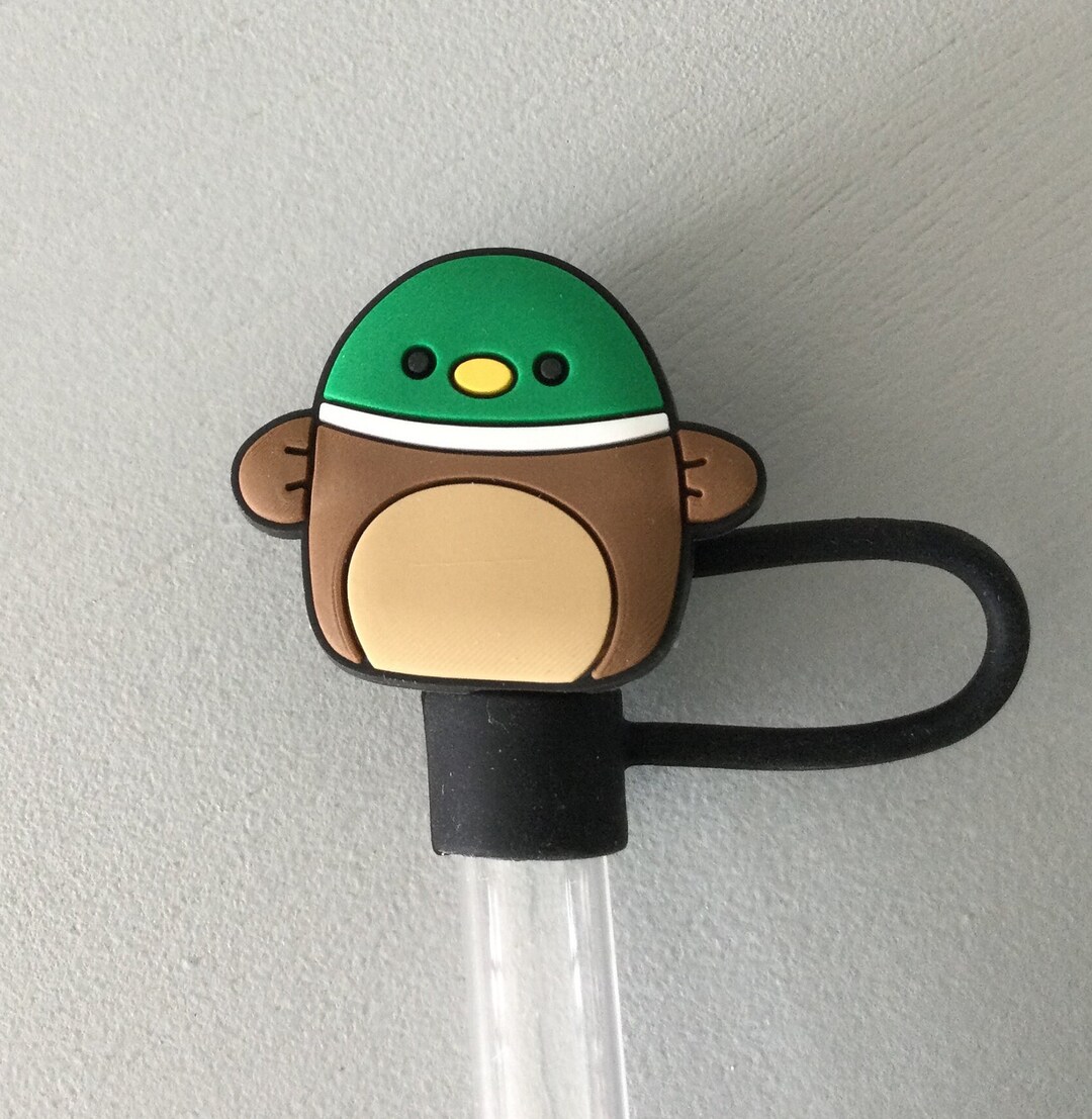 Squish Duck Straw Topper - Etsy