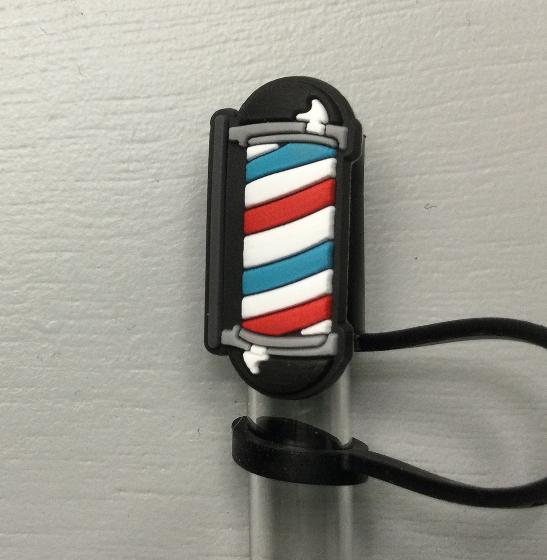 Barber Shop Straw Topper - Etsy
