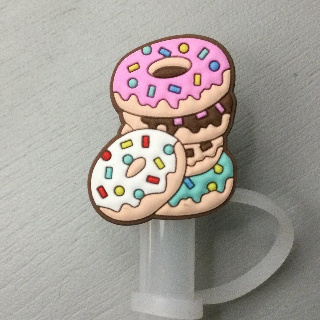 Donuts Straw Topper - Etsy